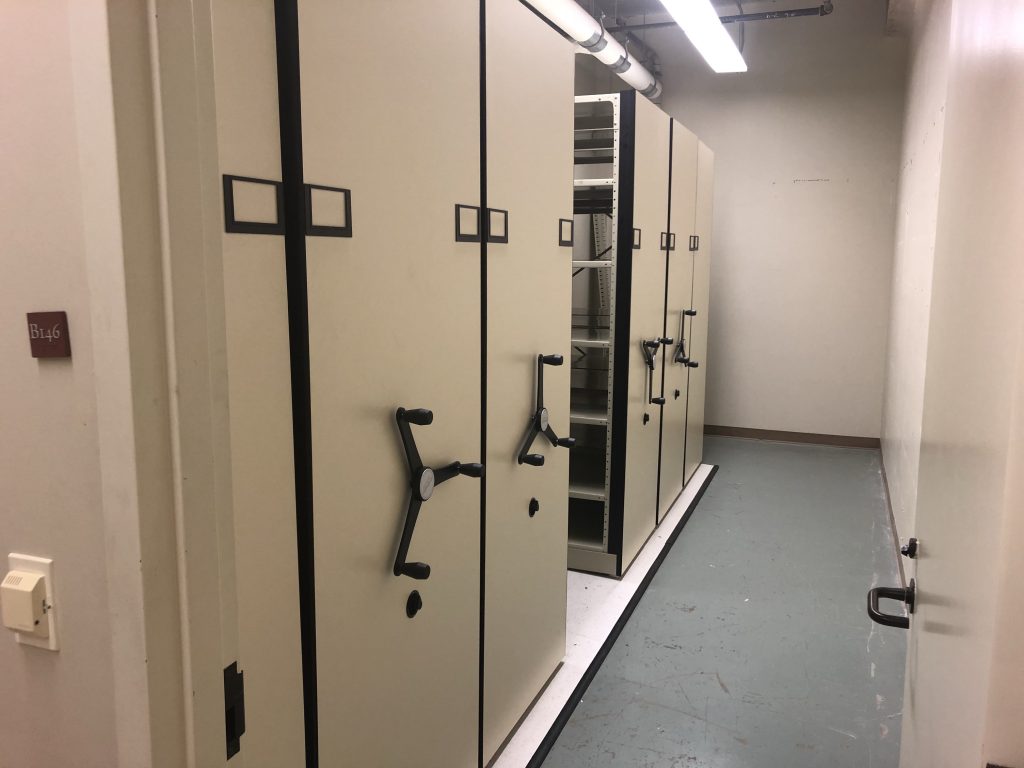 Compact Shelving Project - UPSem Library Site